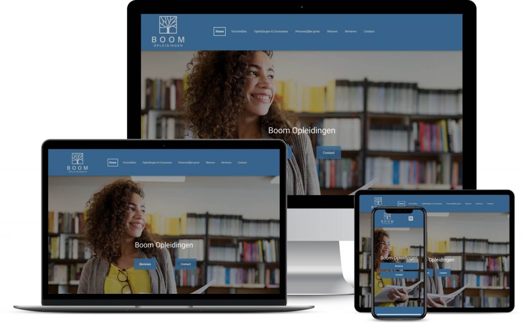 Nieuwe Website ☆ Boom Opleidingen ☆ 043WEB